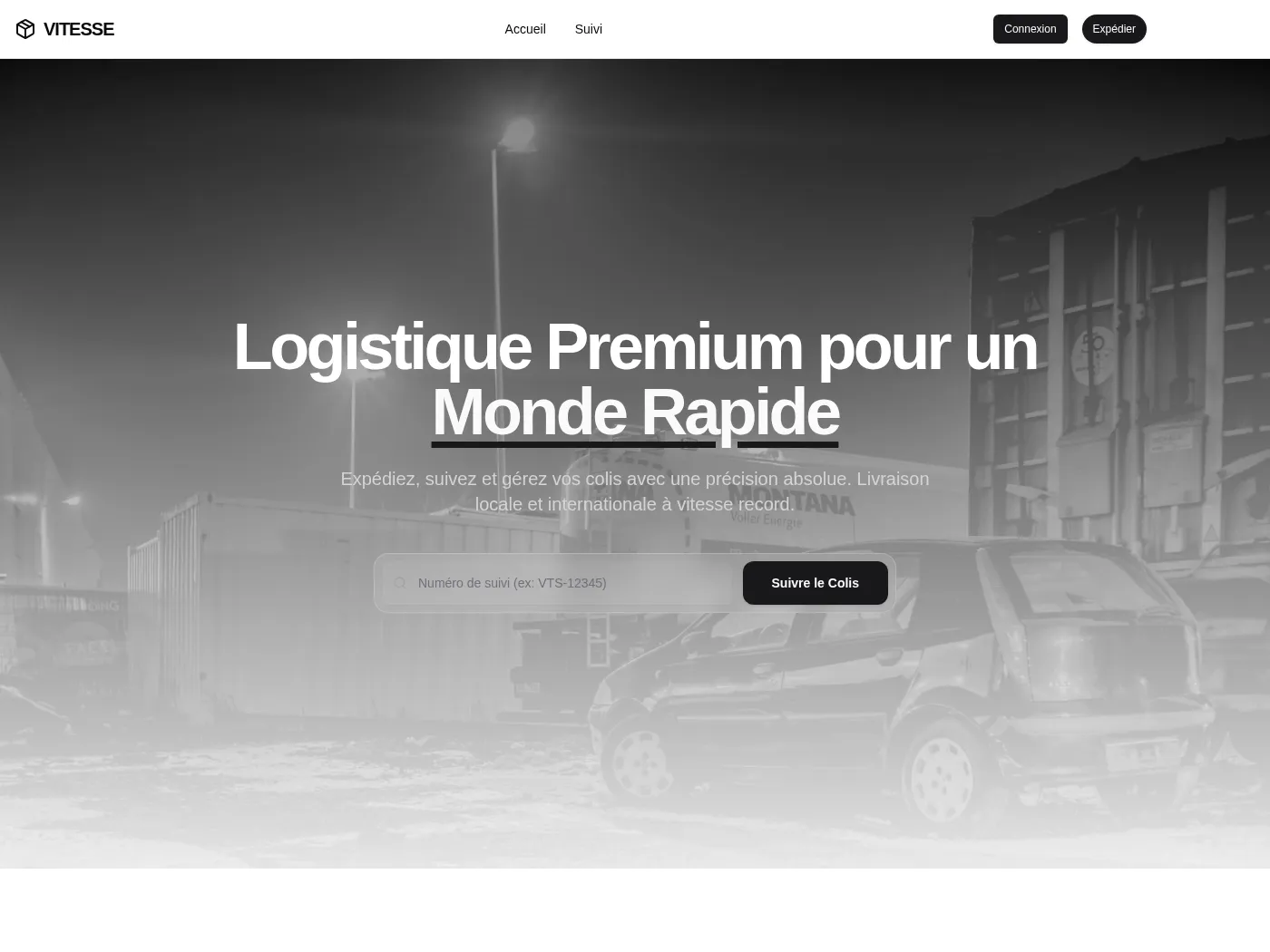 Livraison Agency Site
