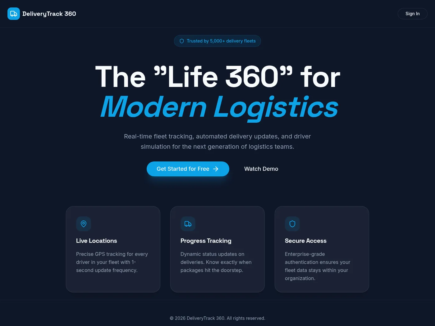 DeliveryTrack 360