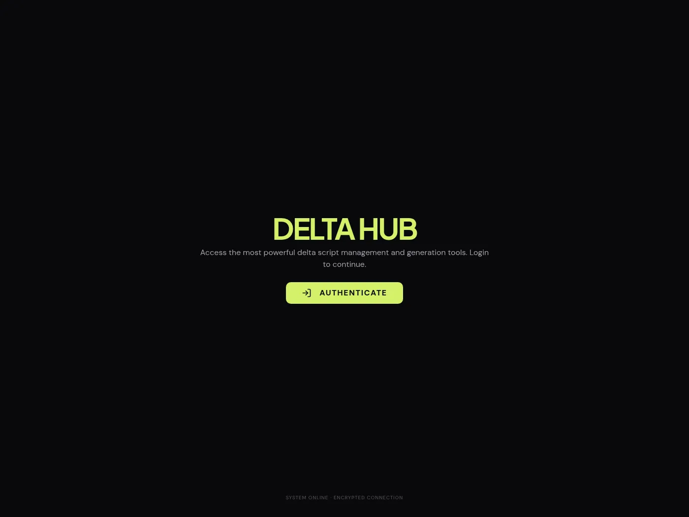 Delta Fling Script Hub