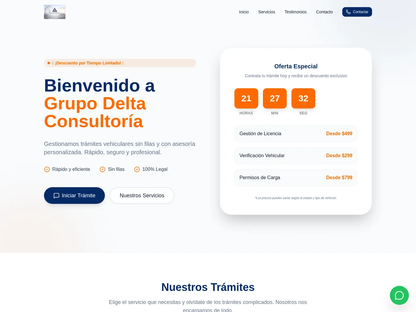 Grupo Delta Shop Clone