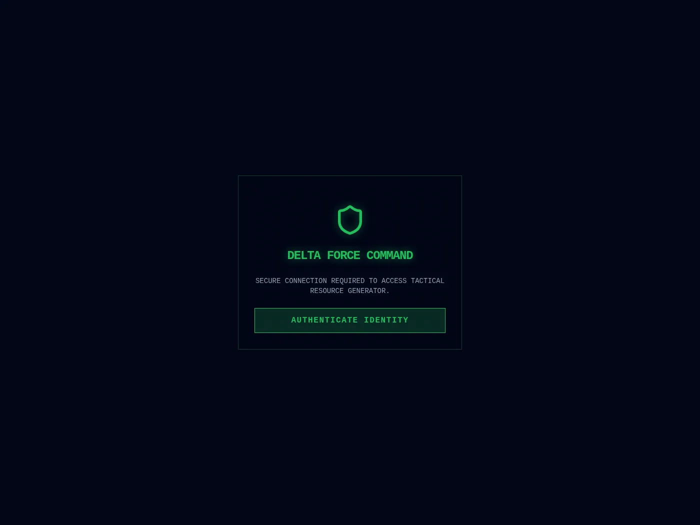 Delta Force Patient Tracker