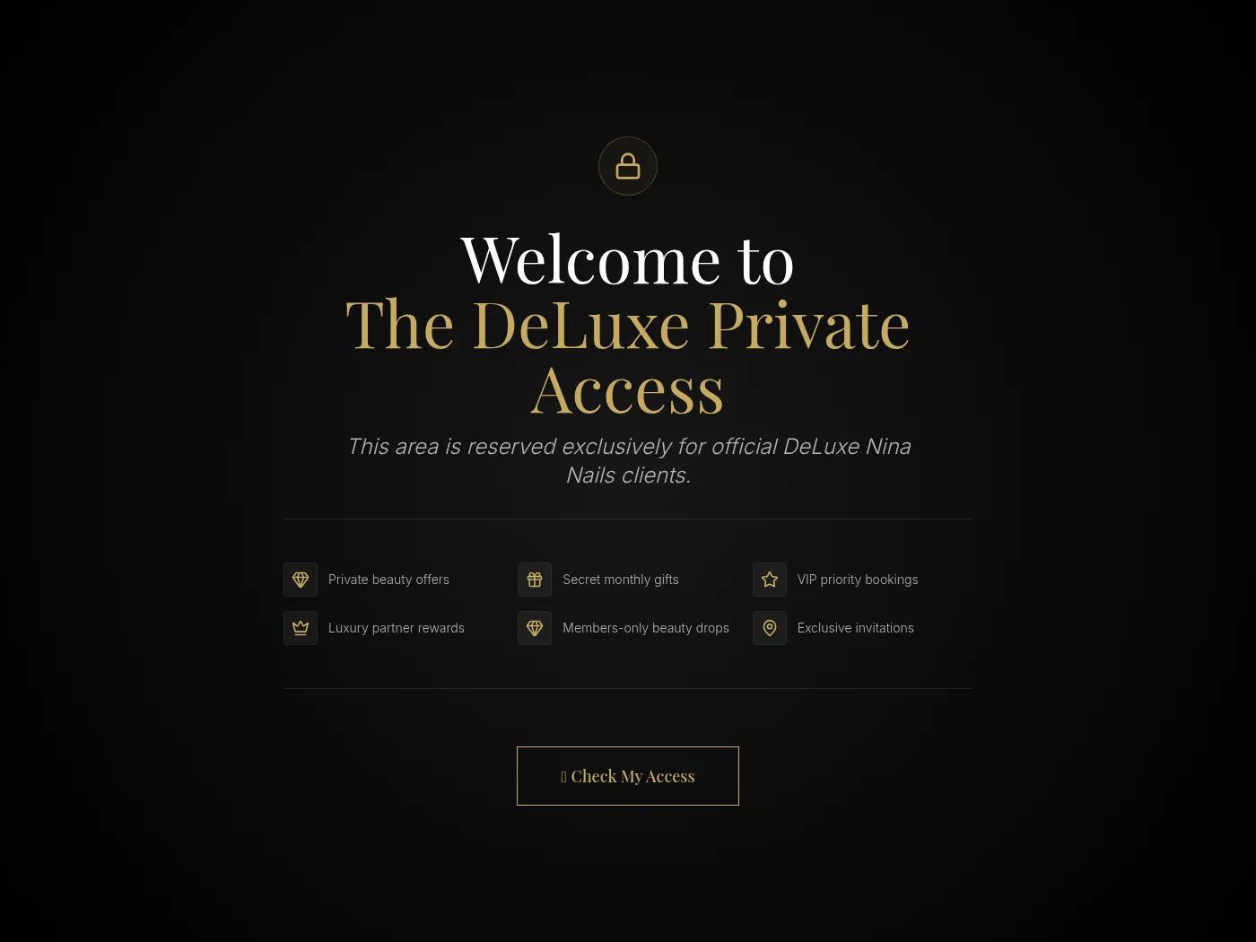 DeLuxe Private Access