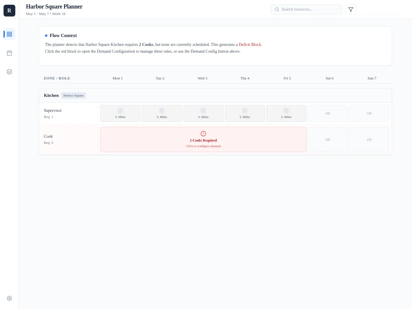 Demand Config UI Modal