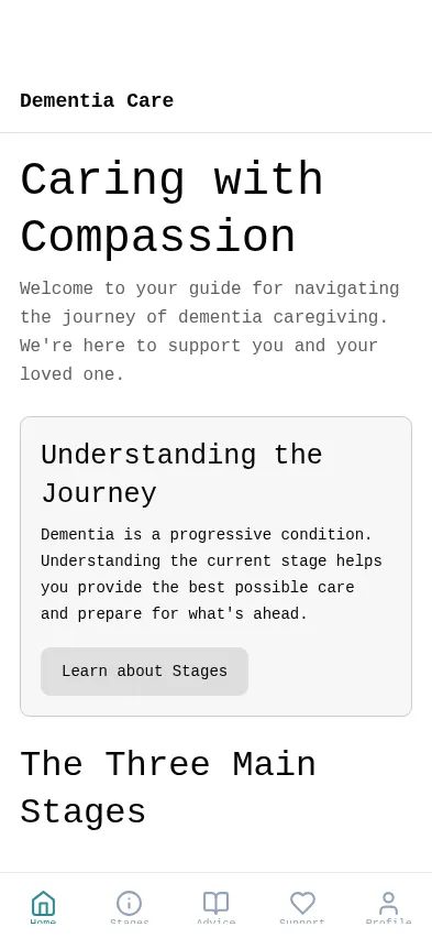 Dementia Care Guide
