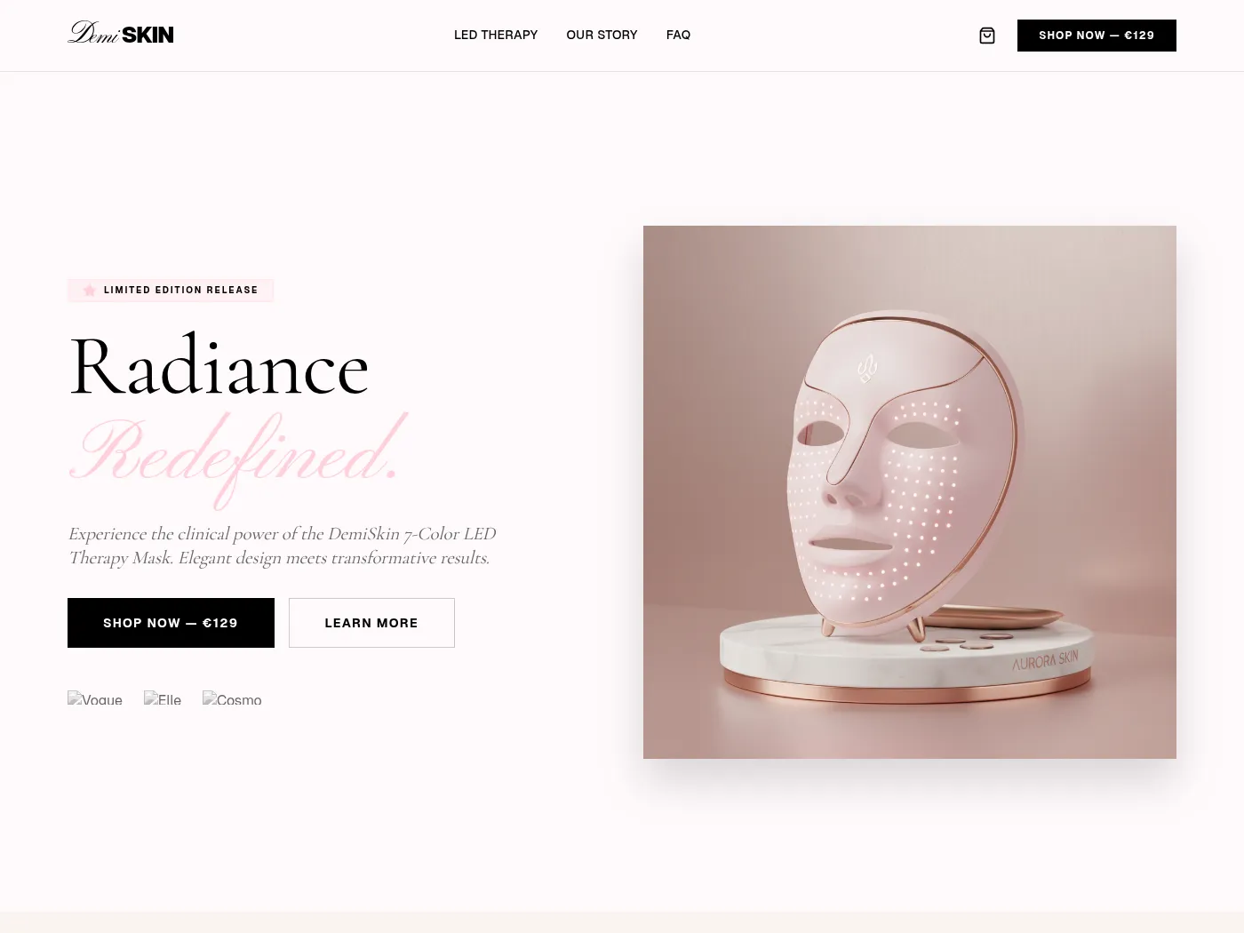 DemiSkin LED Mask Store