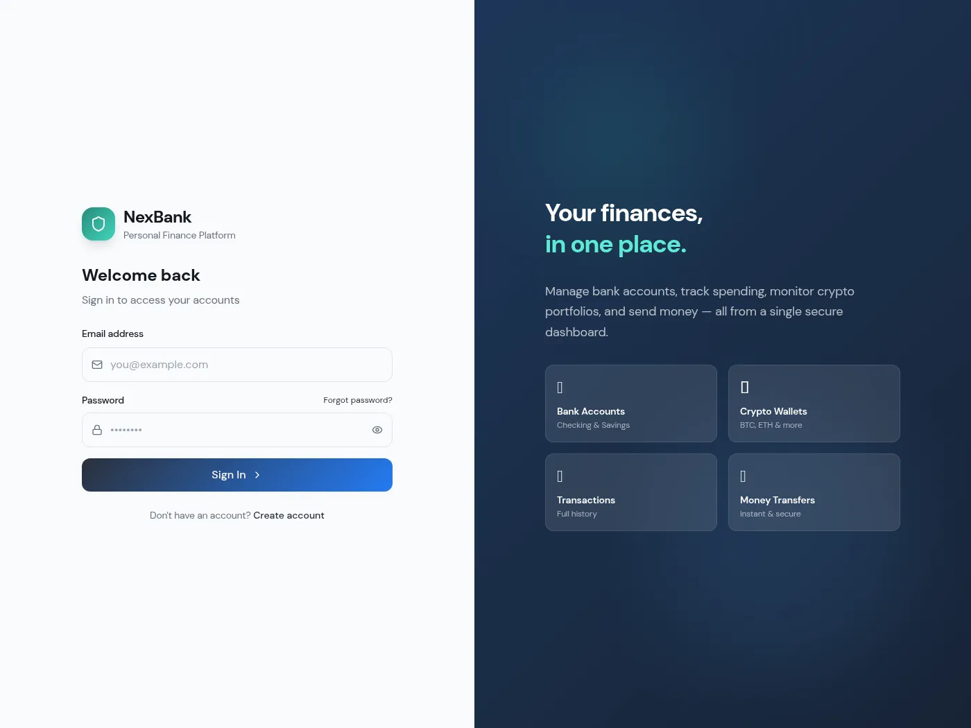 Banking Suite Demo