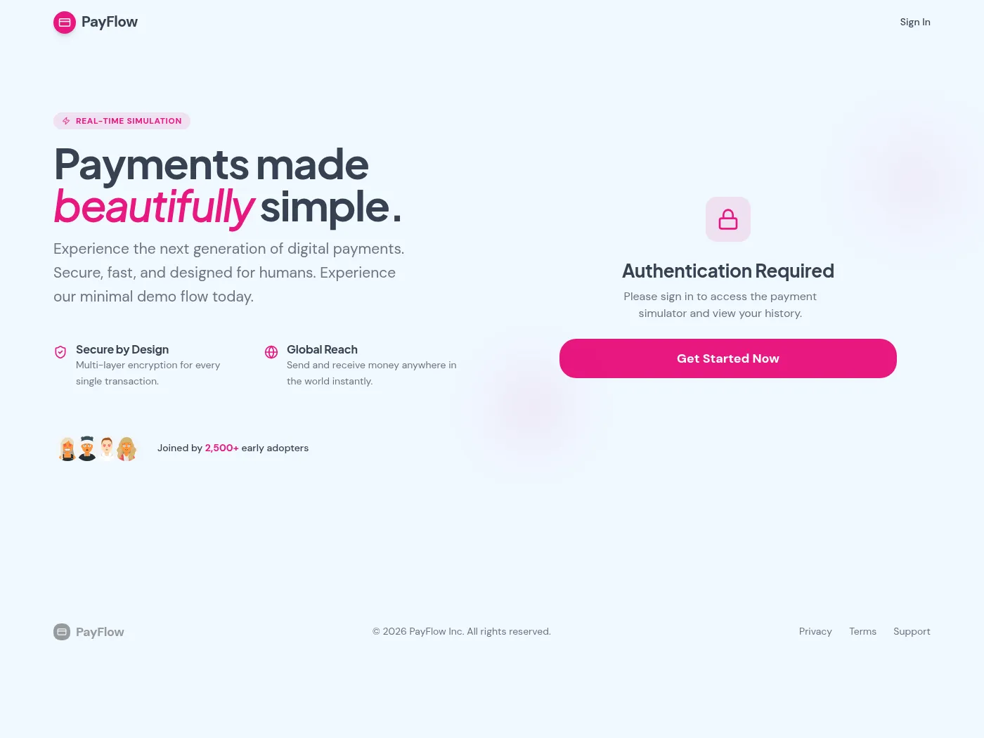 Demo Payment UI