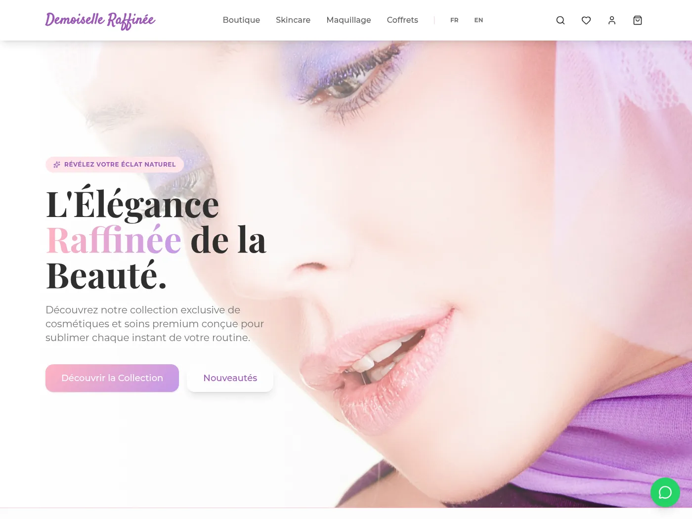 Demoiselle Raffinée E-commerce
