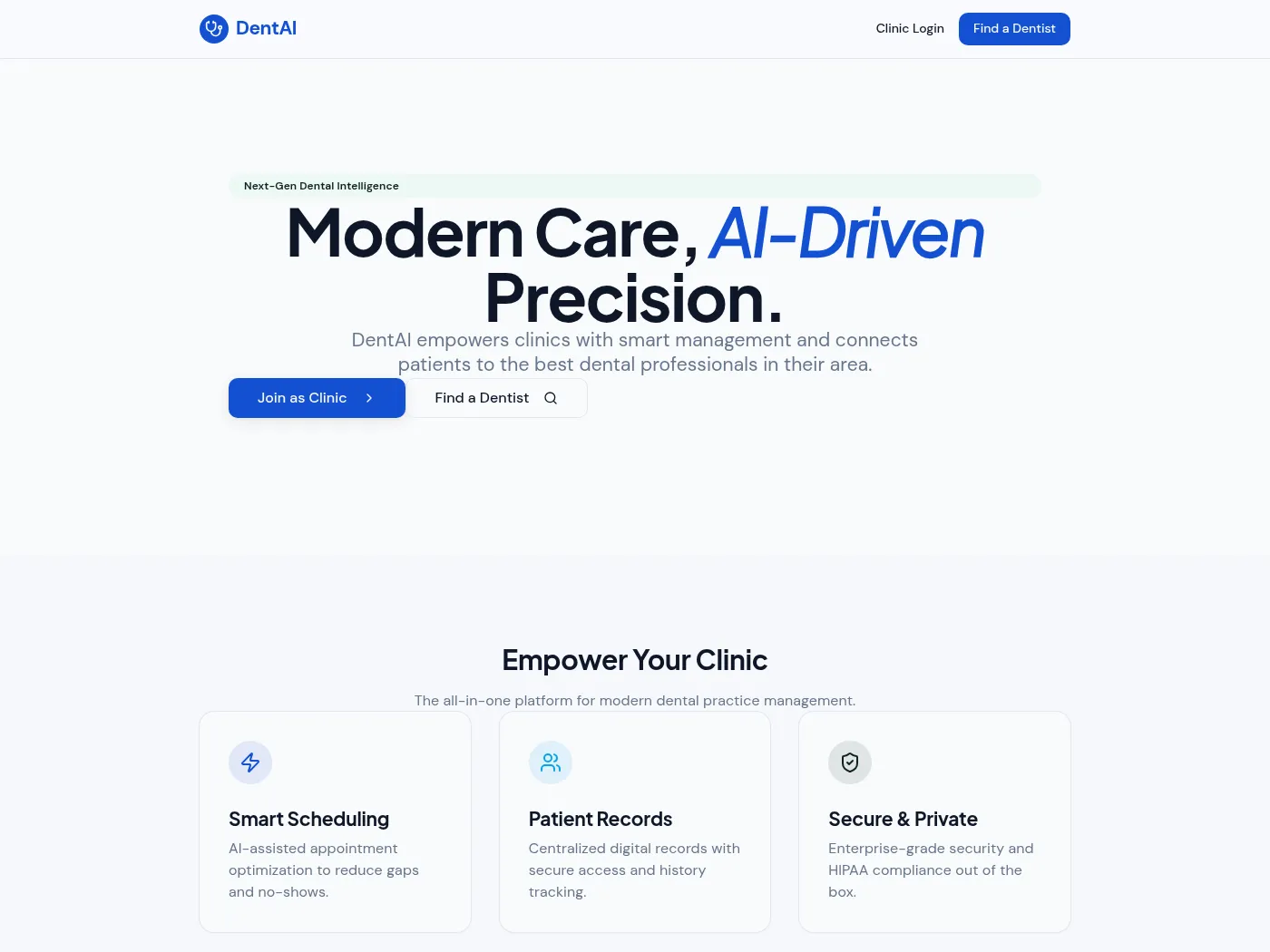 DentAI Universal Platform
