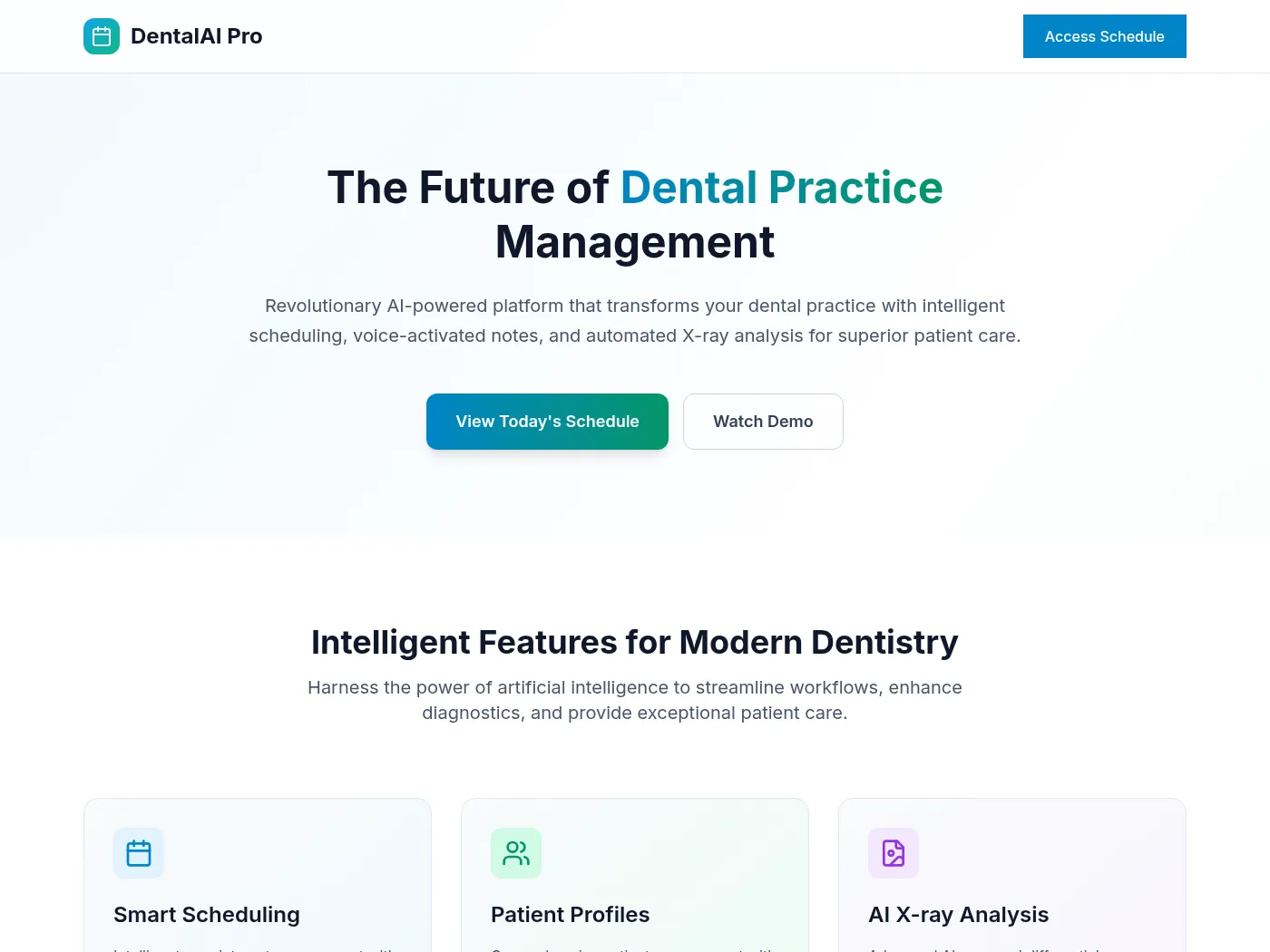 Dental AI Scheduler & Patient Companion