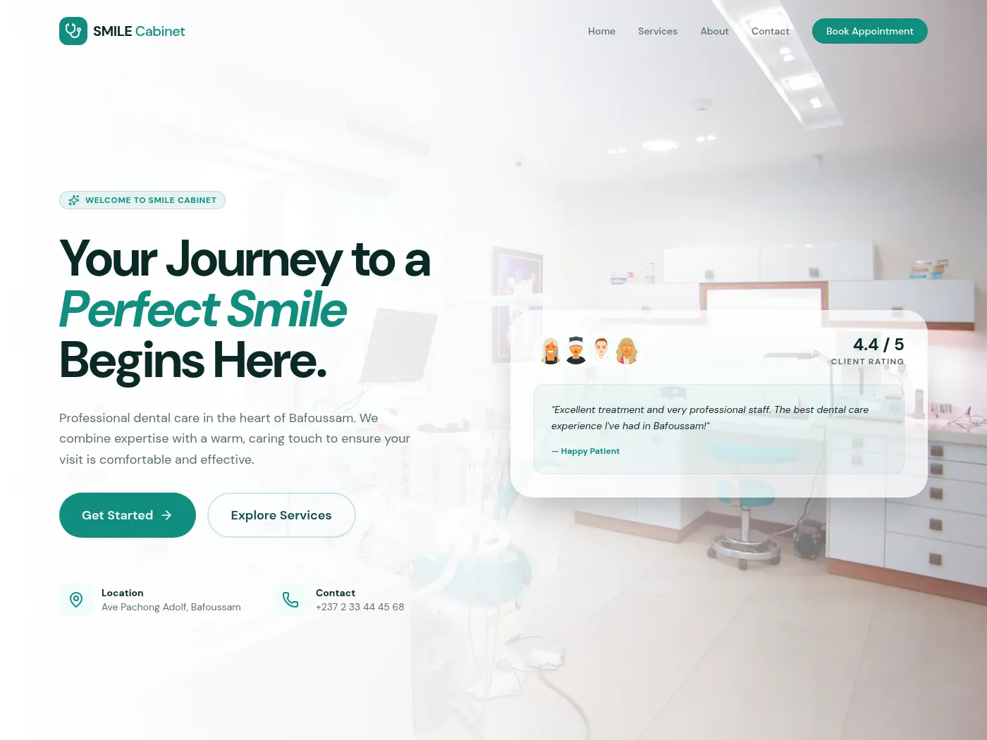 BrightSmile Dental Site