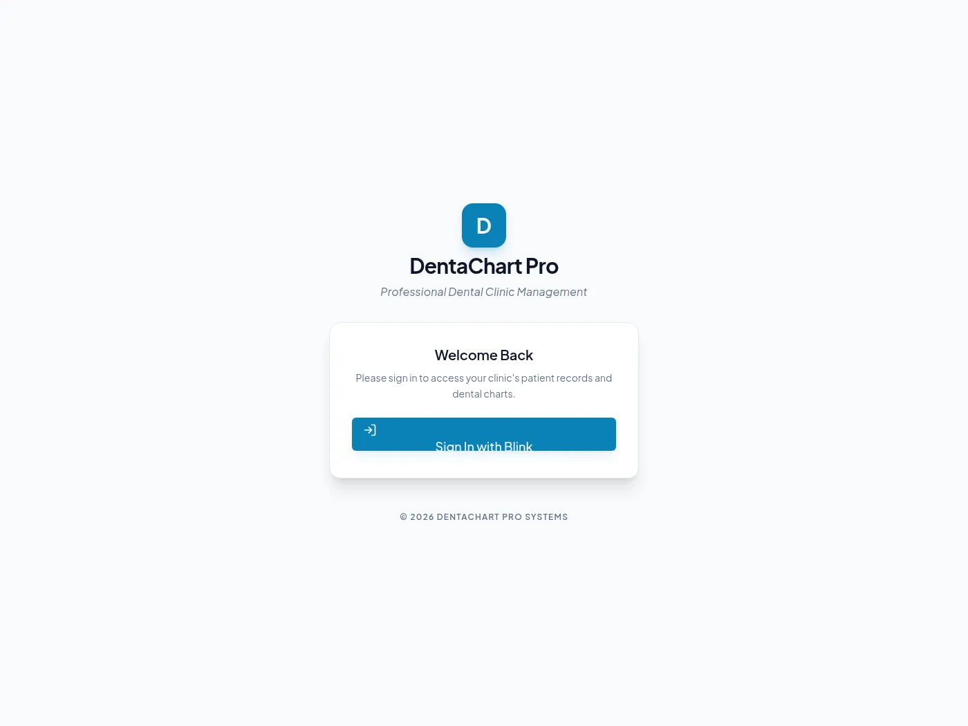 Dental Chart Dashboard
