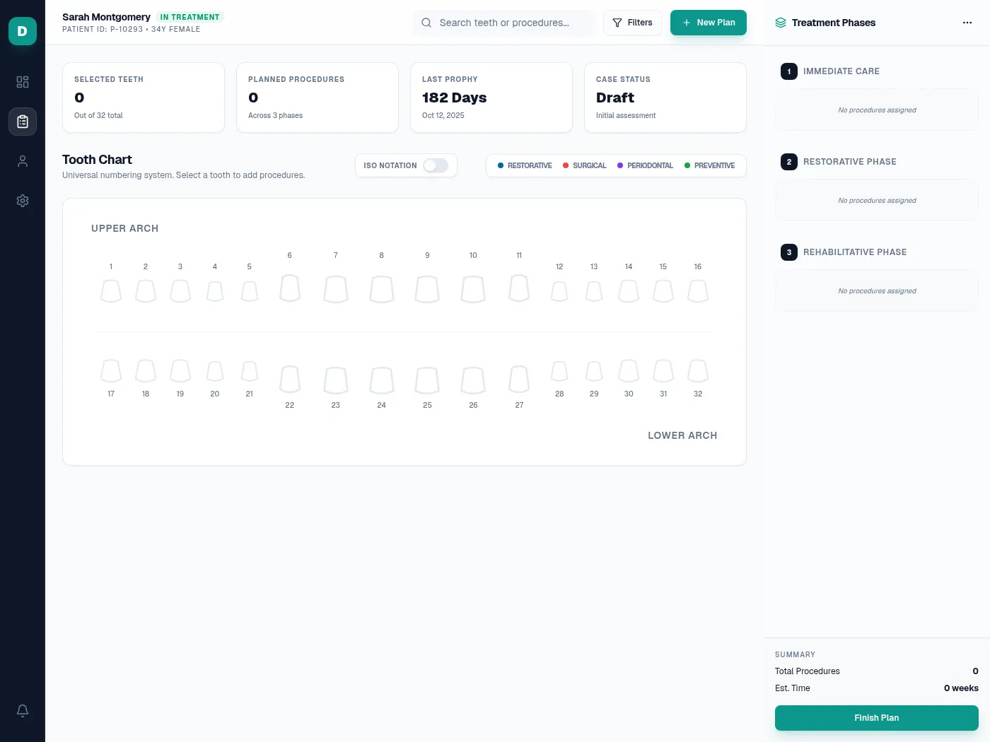 DentalPlan Interface