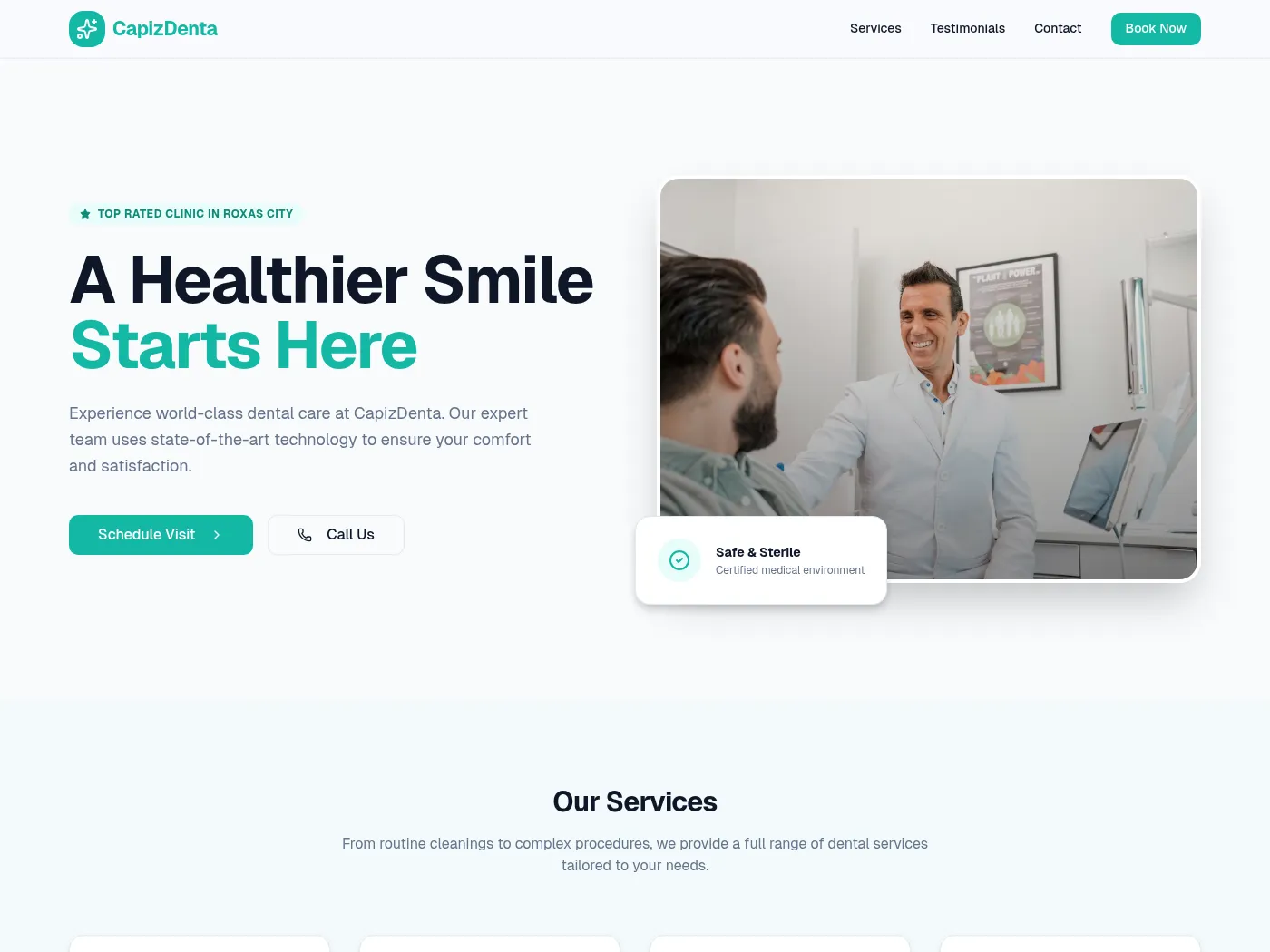 SmileBright Dental Web