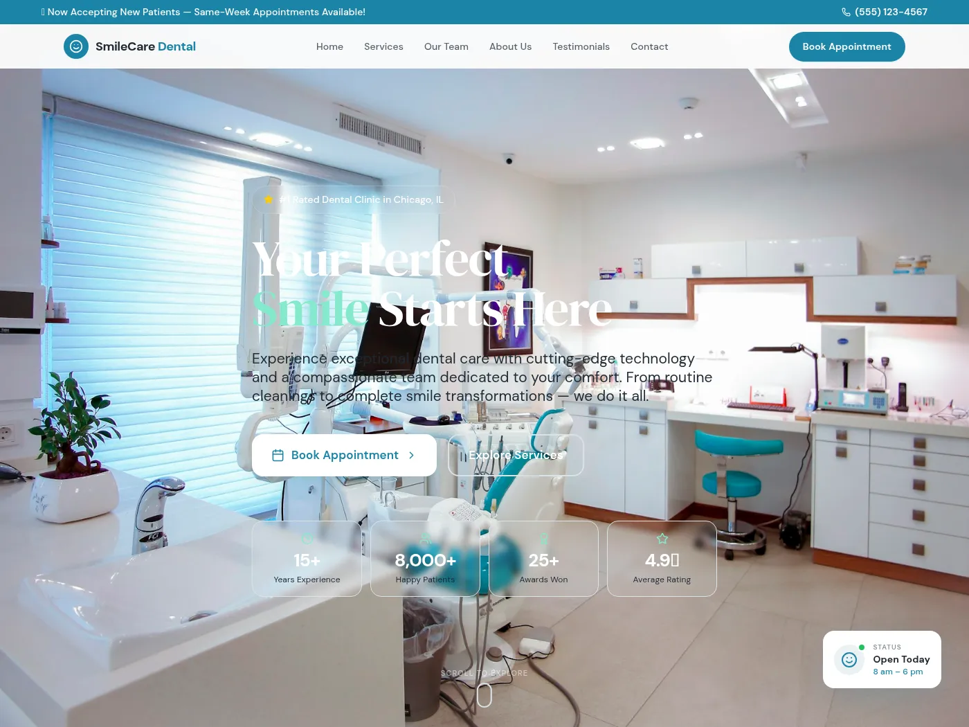 SmileCare Dental Site