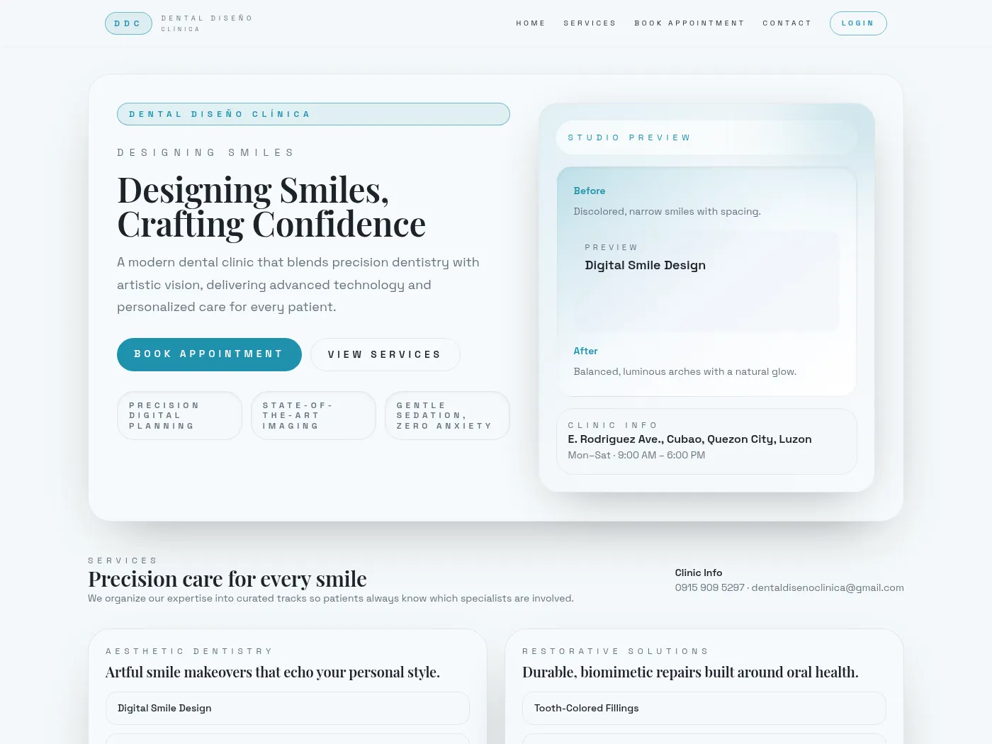 Dental Diseño Web Suite