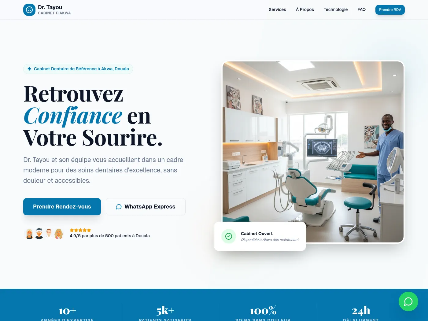 Dental ConvertWeb Douala