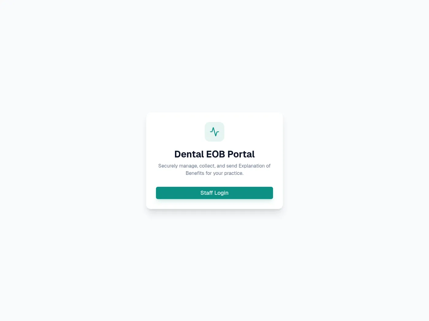Dental EOB Portal
