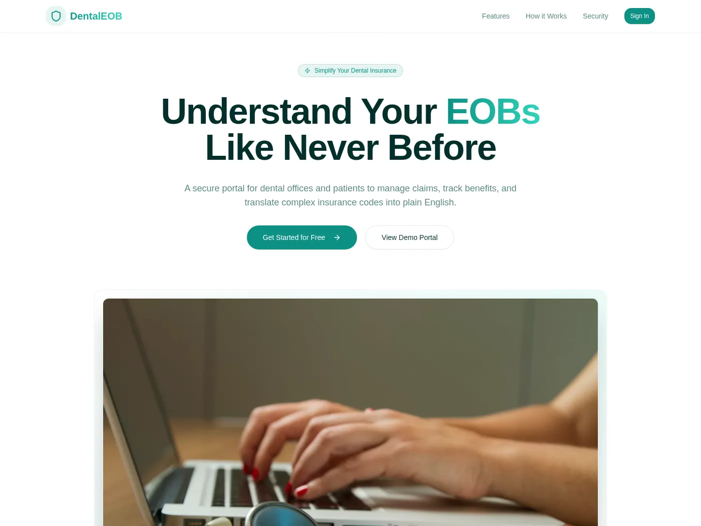 Dental EOB Portal