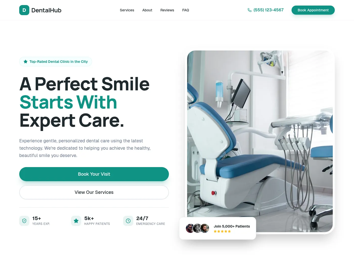 Dental Landing Hub