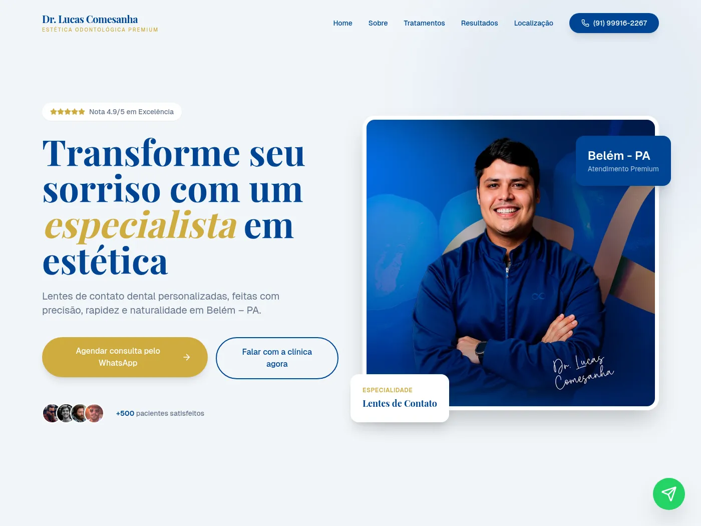 Sorriso Premium Landing