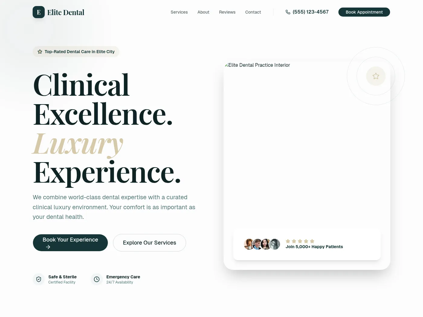 Elite Dental Website