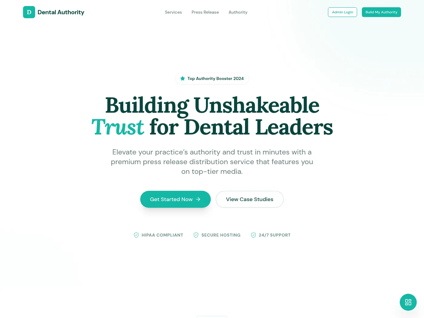 Dental Authority Booster