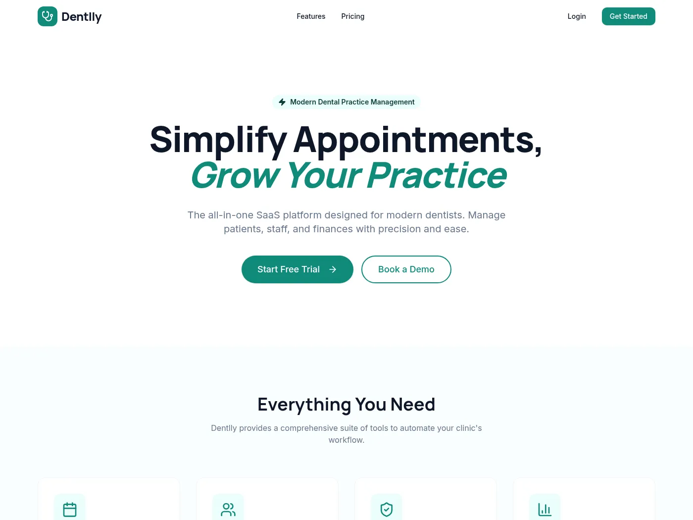 Dentlly SaaS Suite