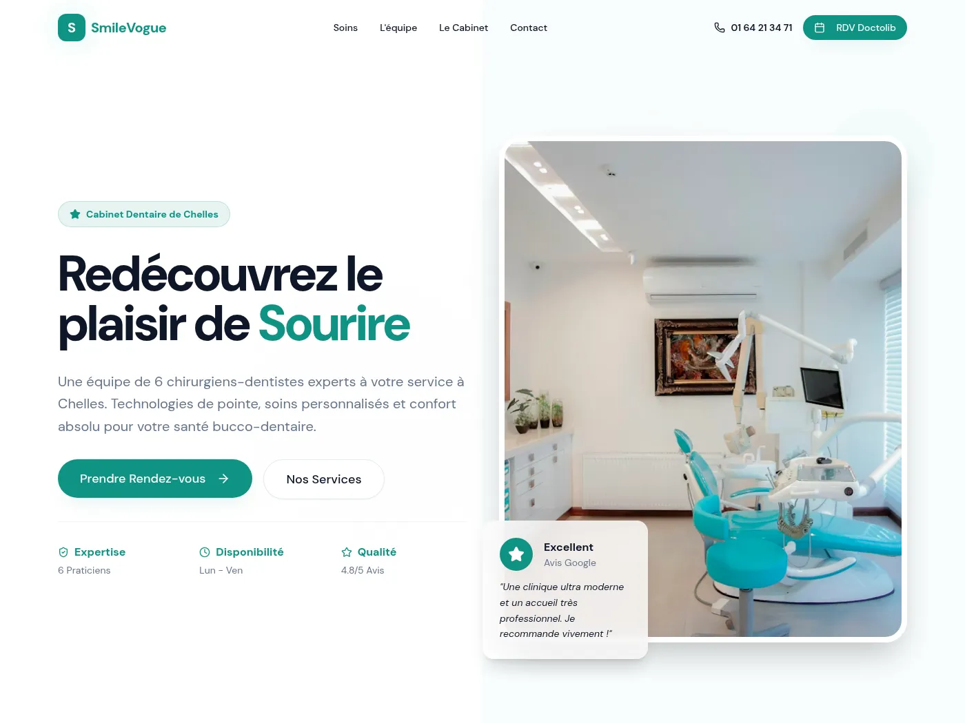 SmileVogue Dental Site