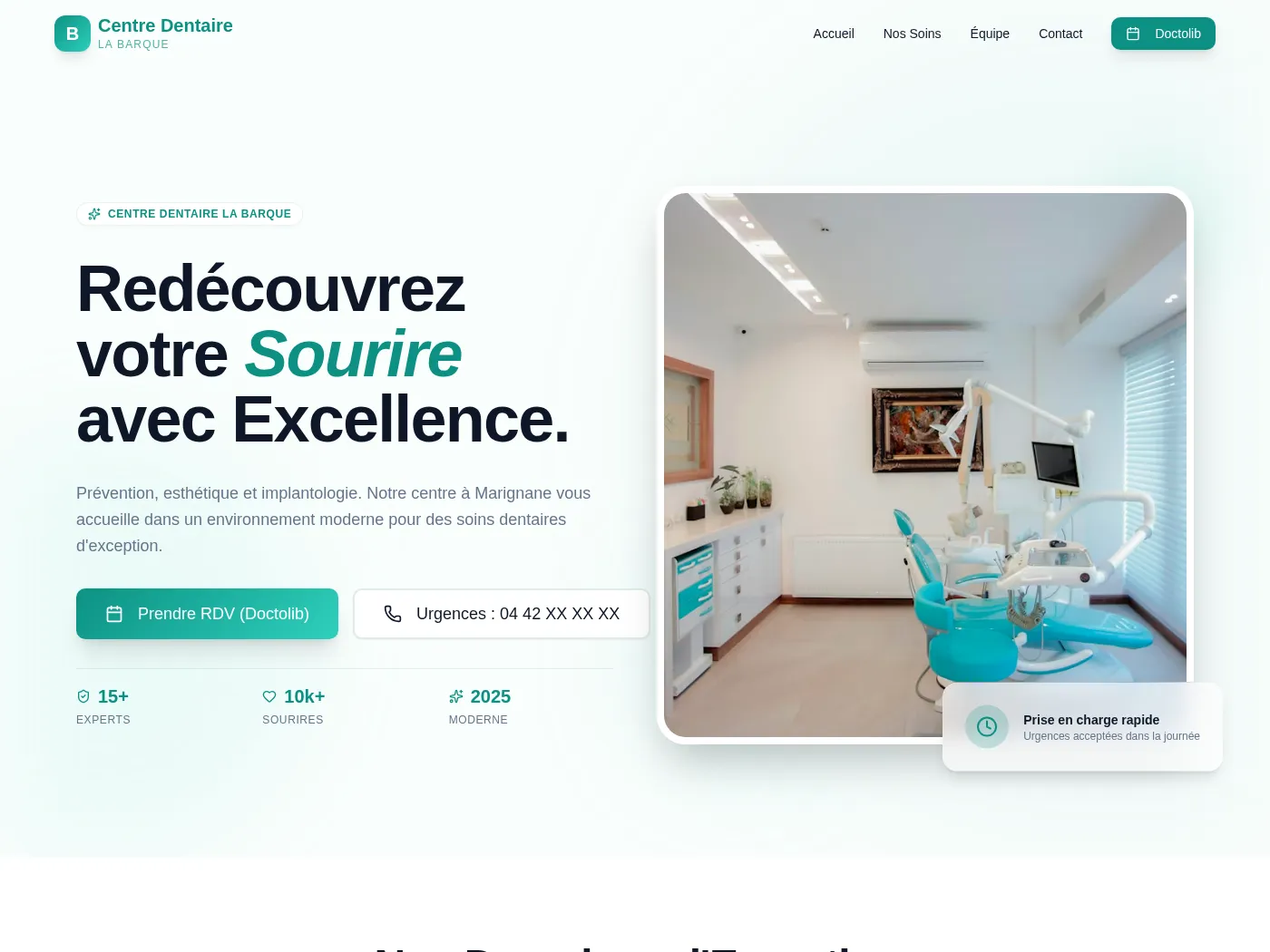 La Barque Dental Redesign