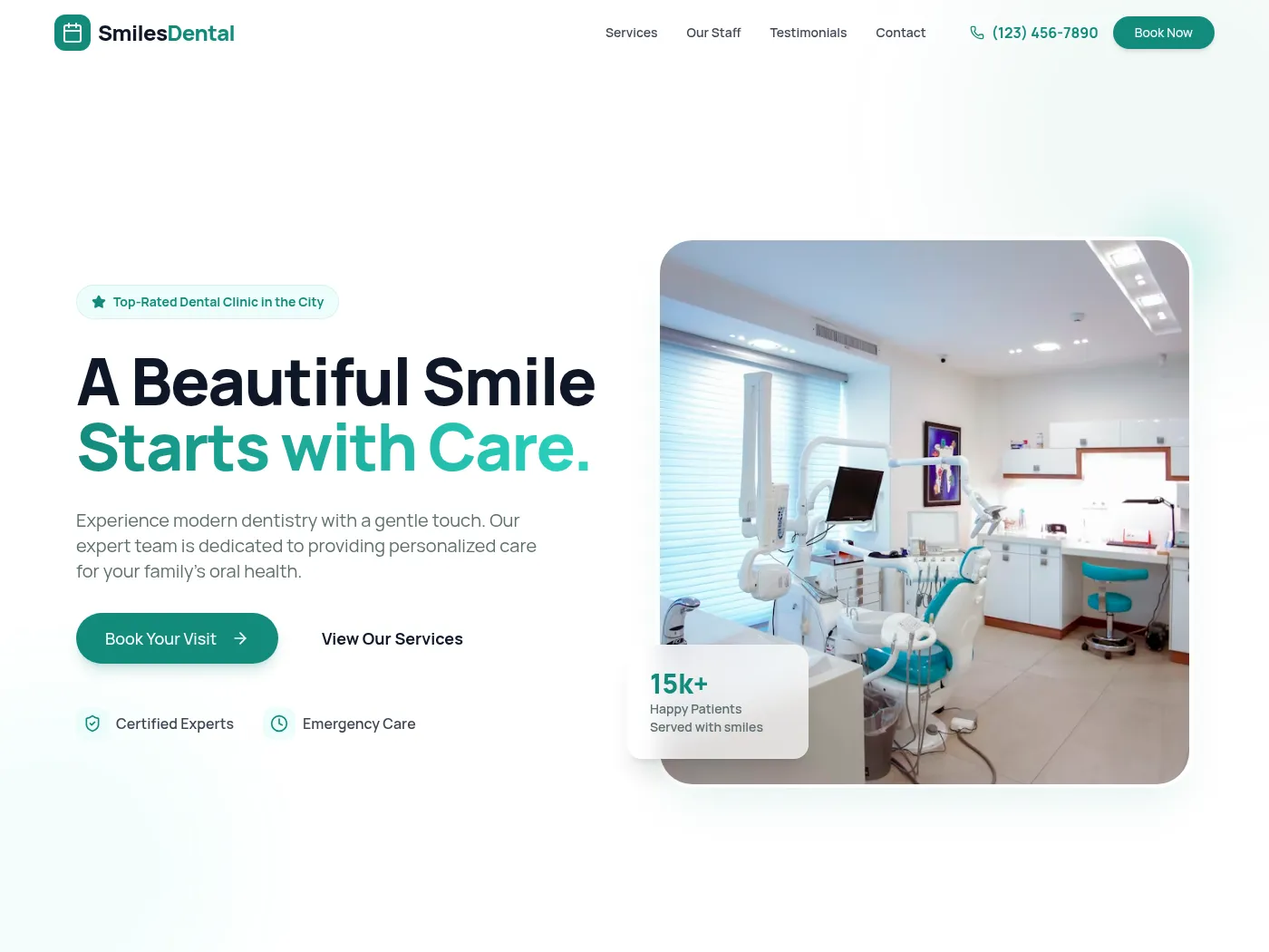 Smiles Dental Website