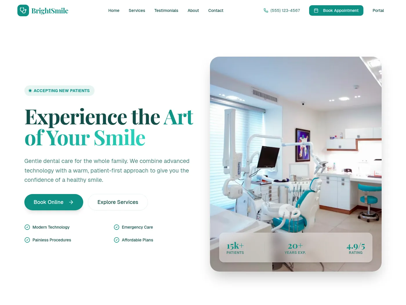 BrightSmile Web