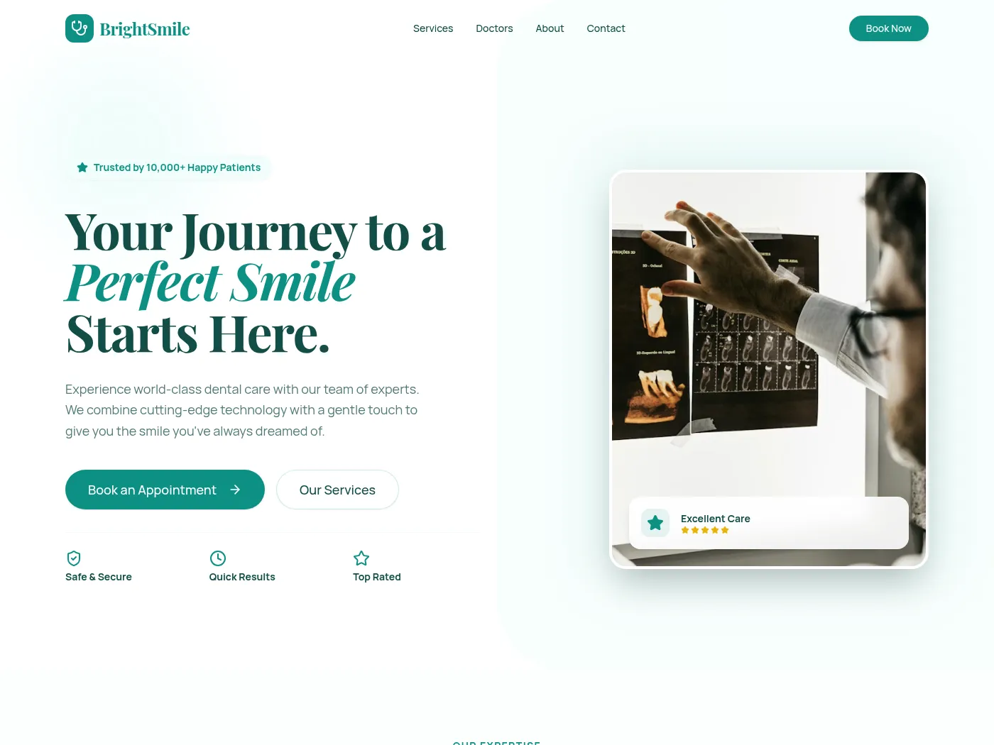 BrightSmile Dental Site