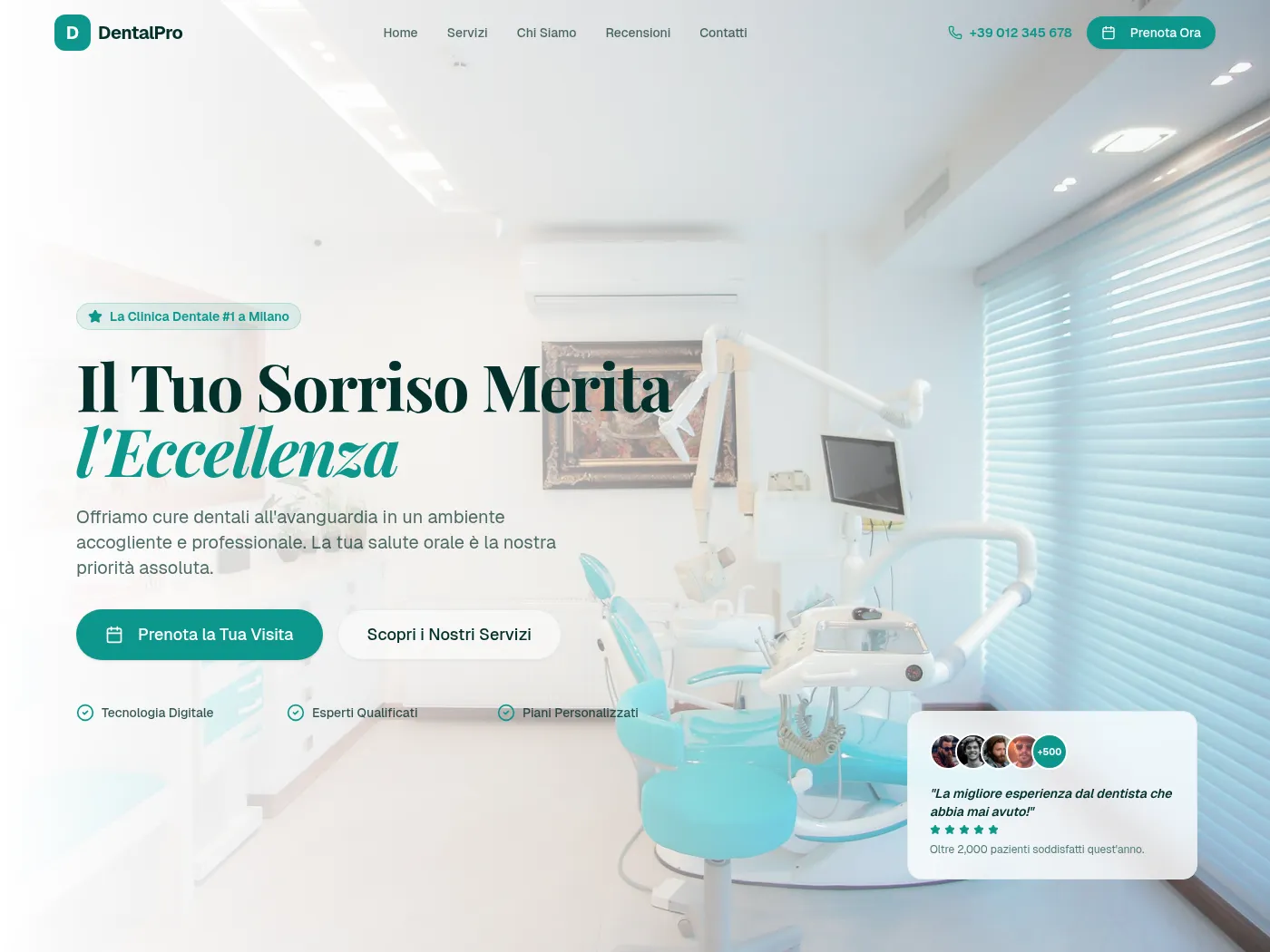 DentalPro Website Builder