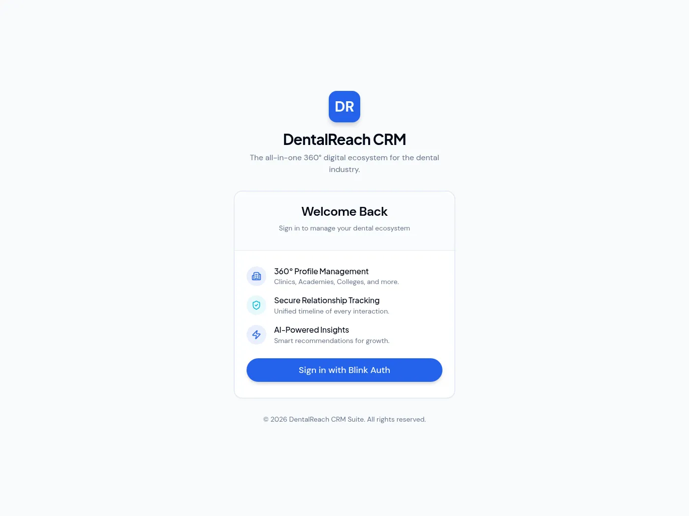 DentalReach CRM Suite