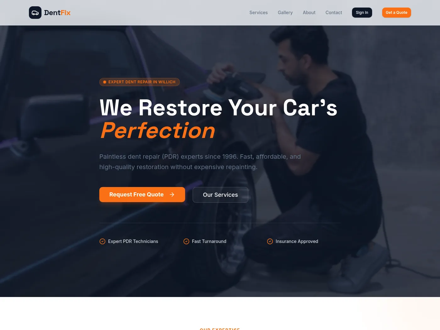DentFix Web Portal