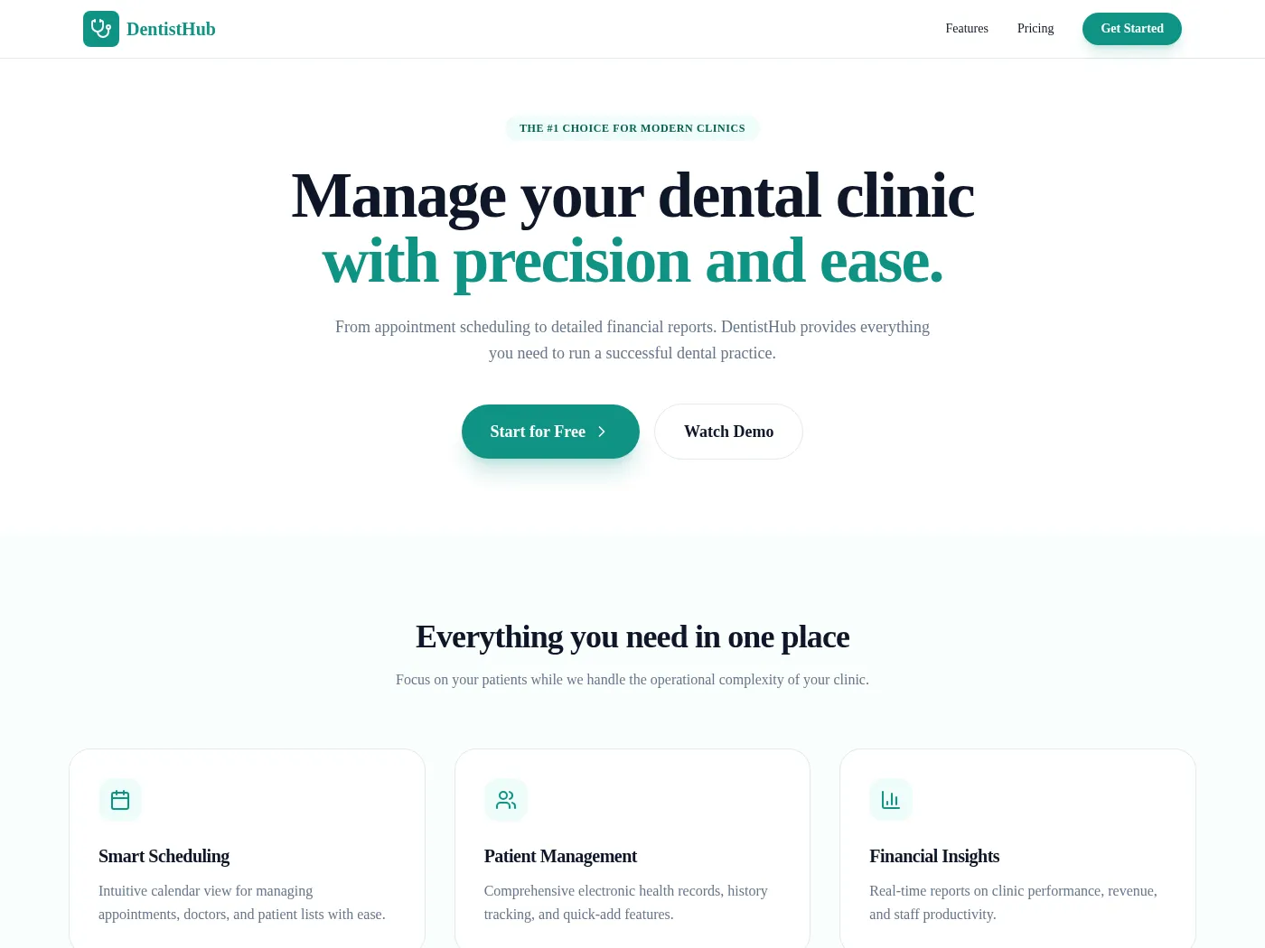 Dentist Clinic Hub