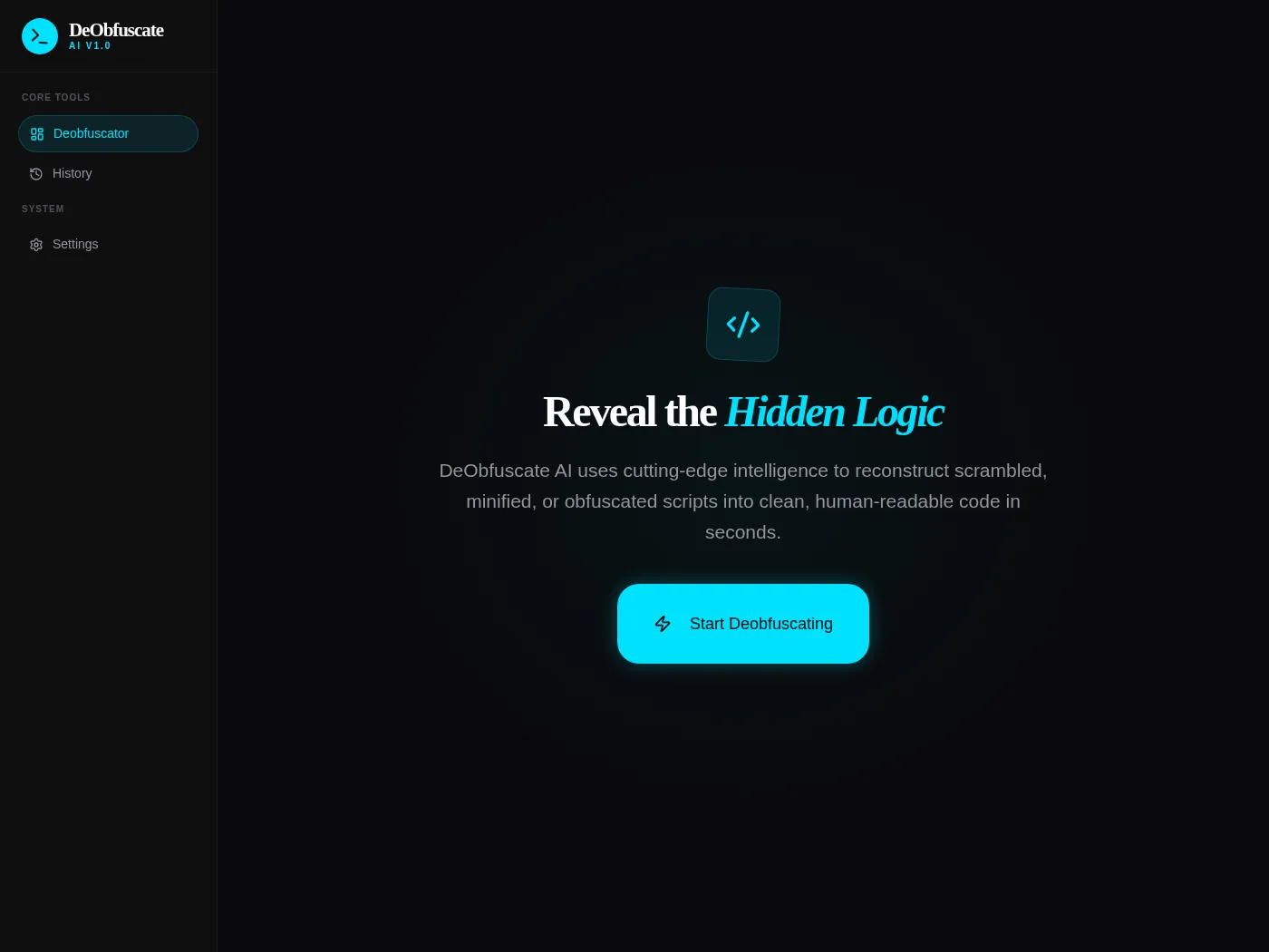 DeObfuscate AI