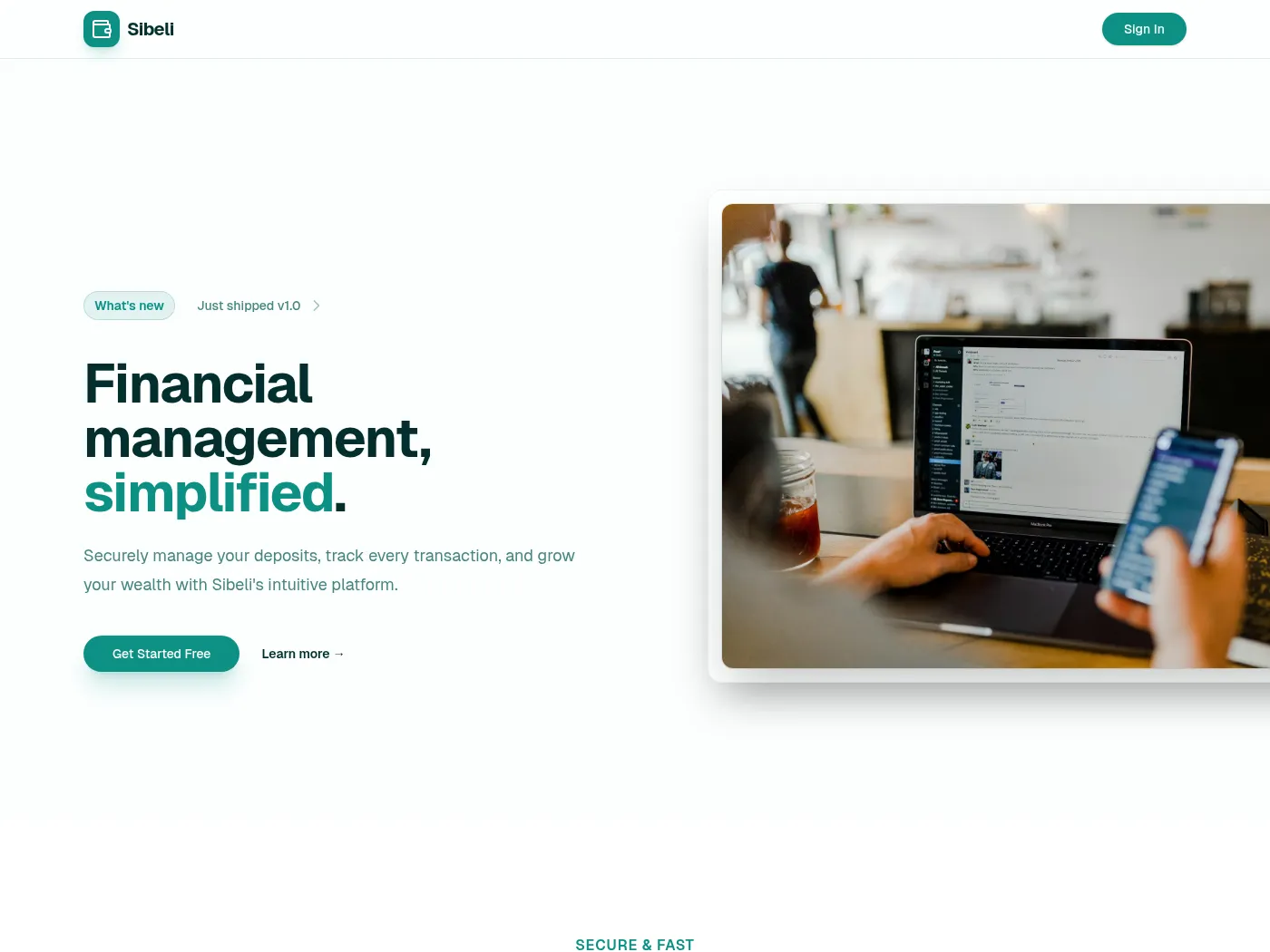 Sibeli Deposit Platform