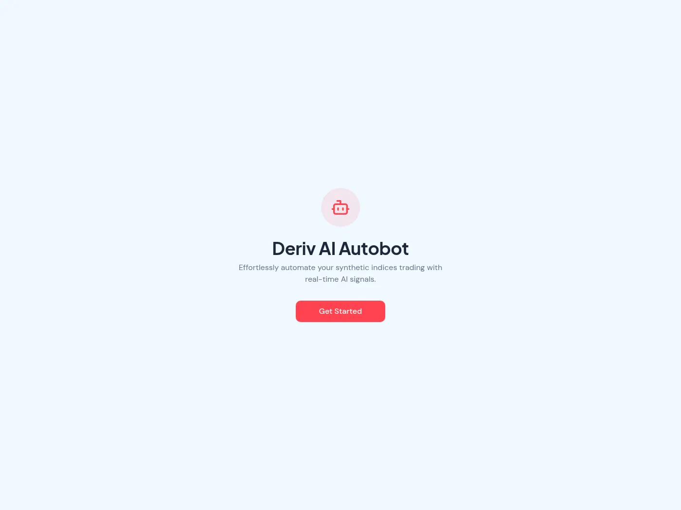 Deriv AI Autobot