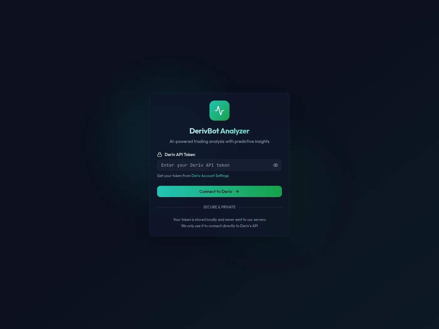 DerivBot Analyzer