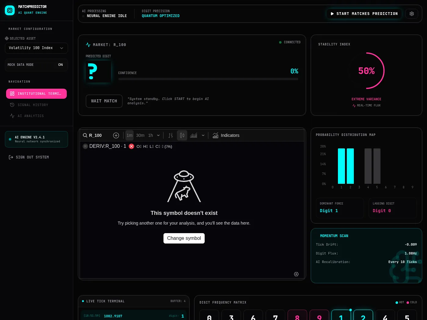 Deriv AI MatchPredictor