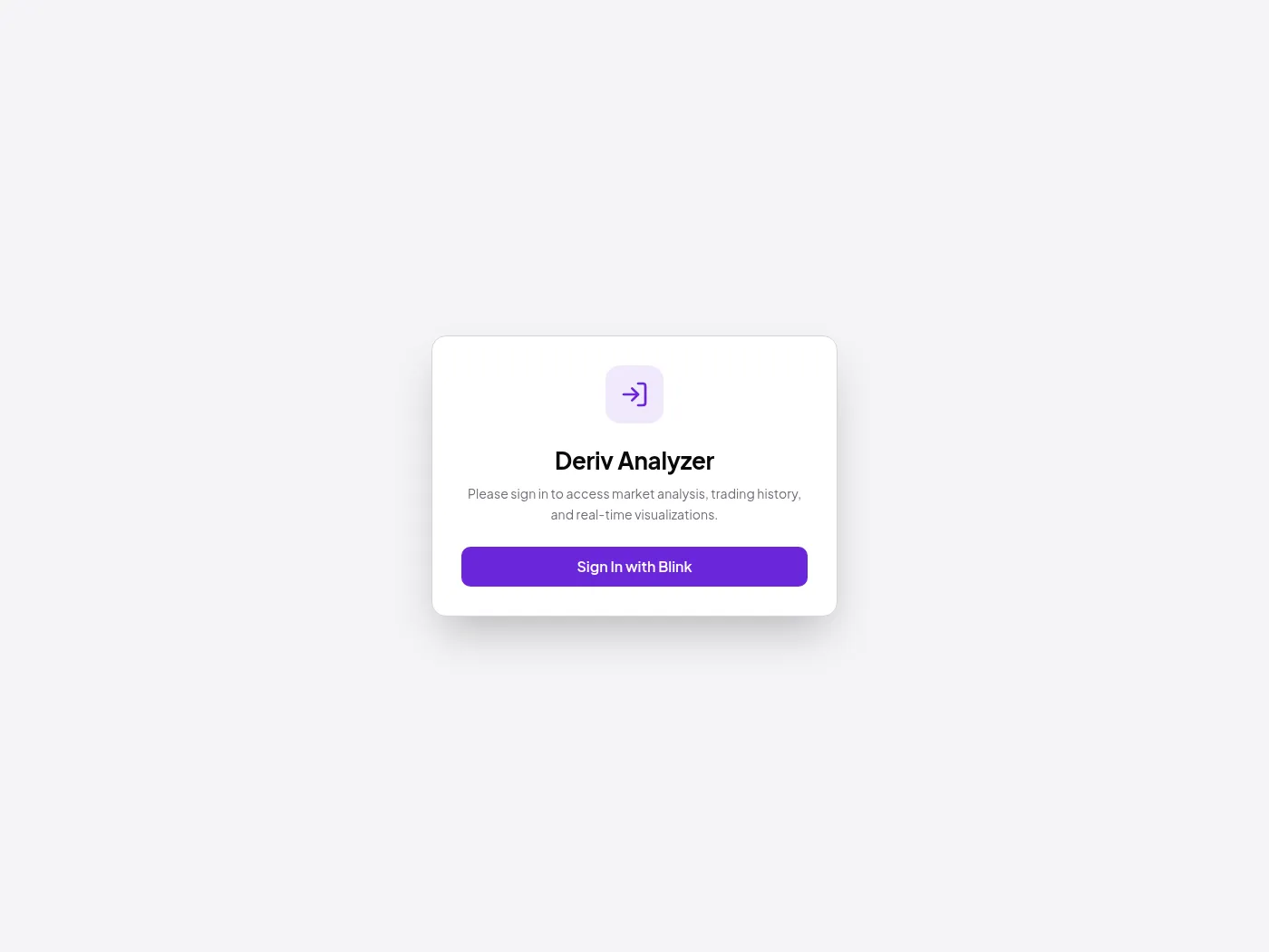 Deriv Analyzer
