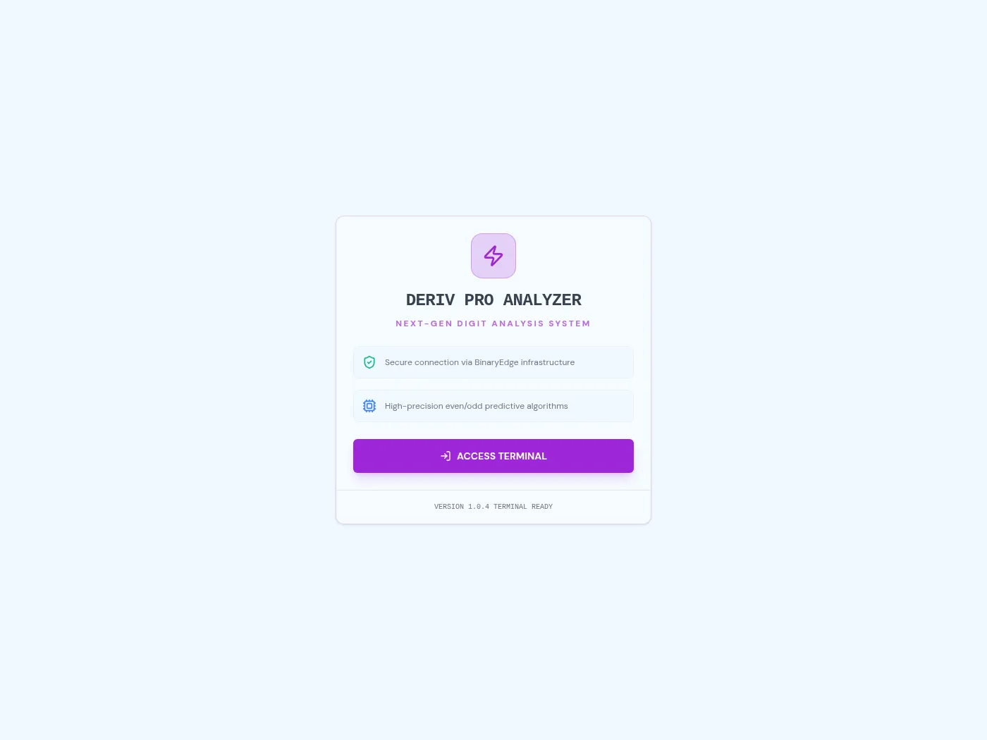 Deriv Bot Pro Analyzer