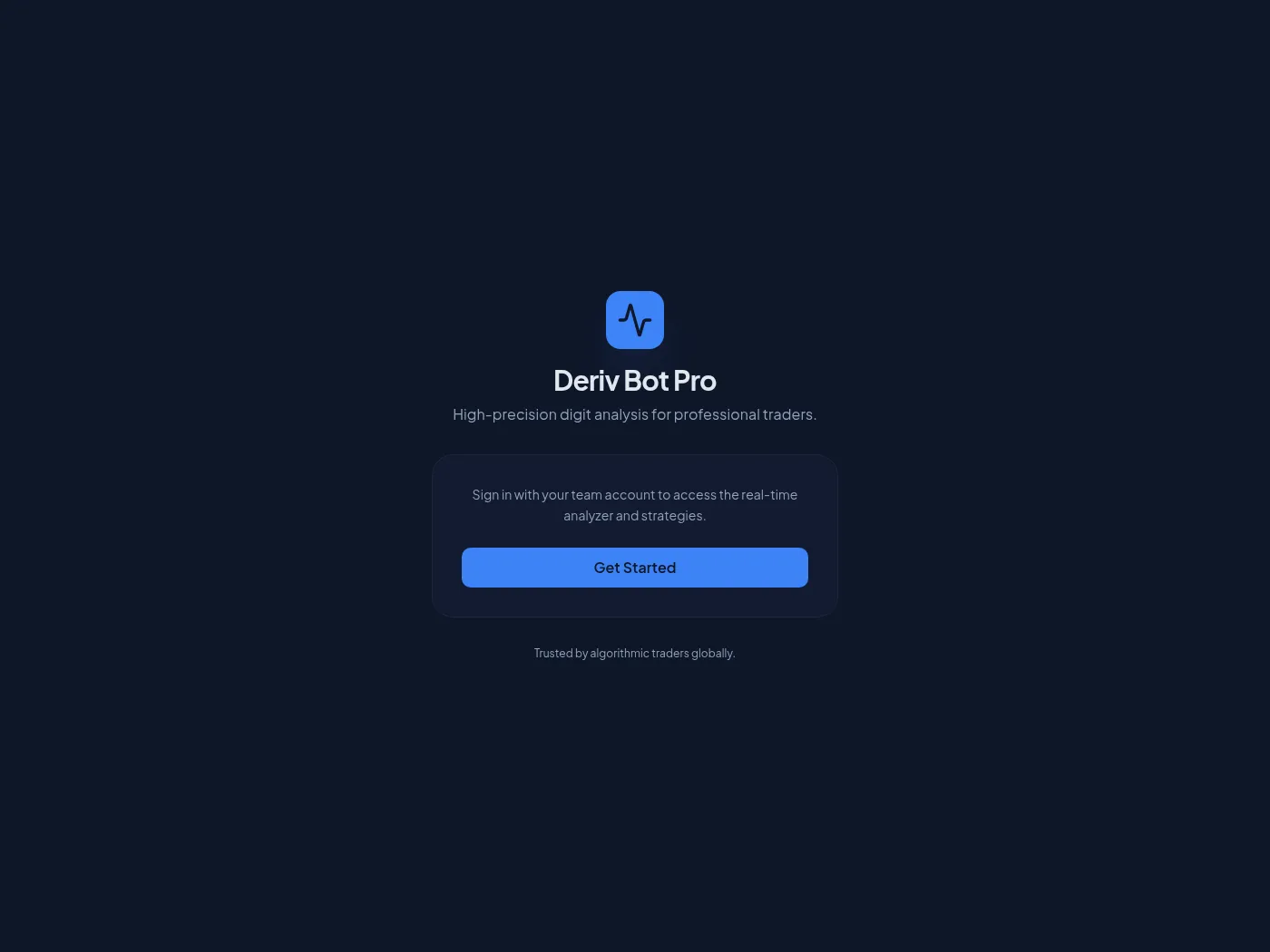 Deriv Bot Pro Analyzer