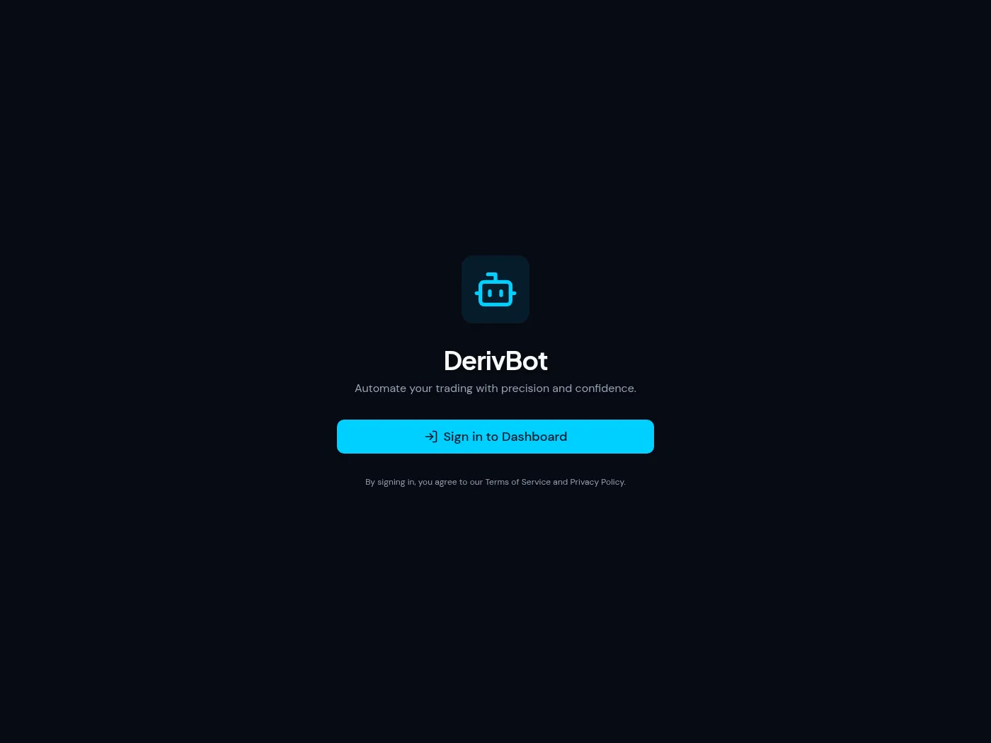 Deriv Trading Bot