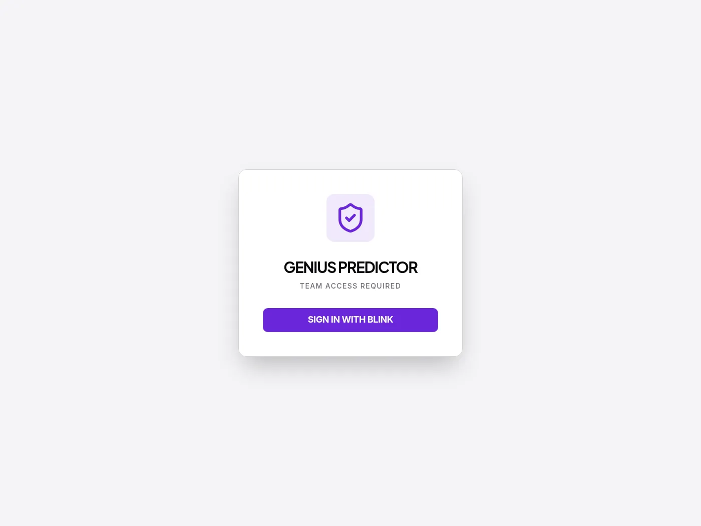 Deriv Genius Predictor