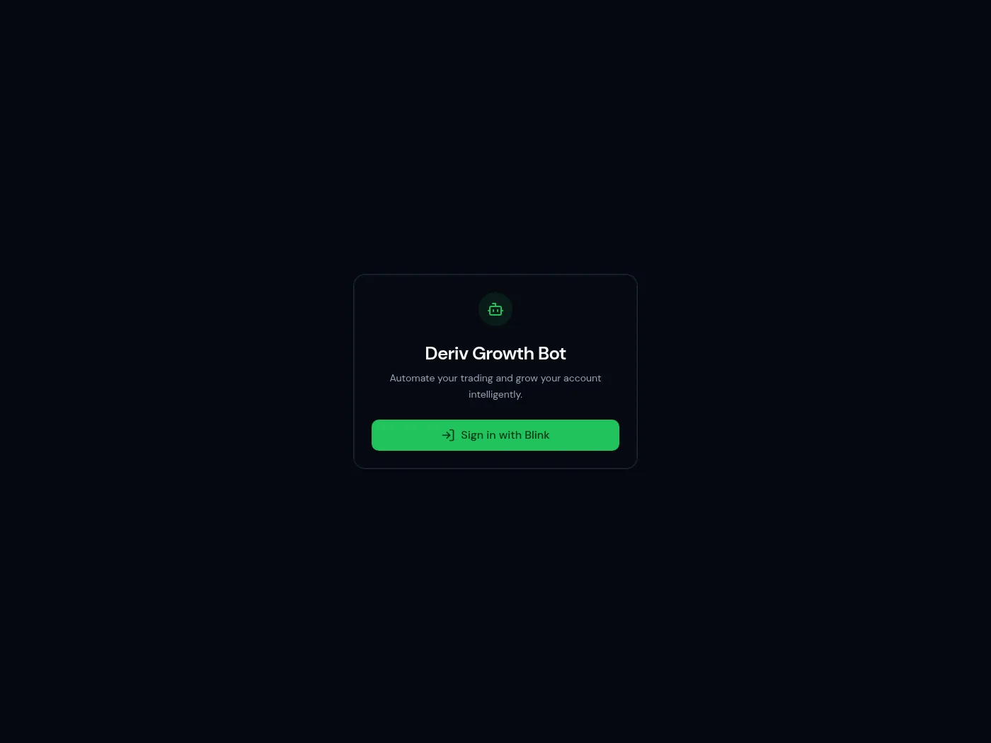 Deriv Growth Bot