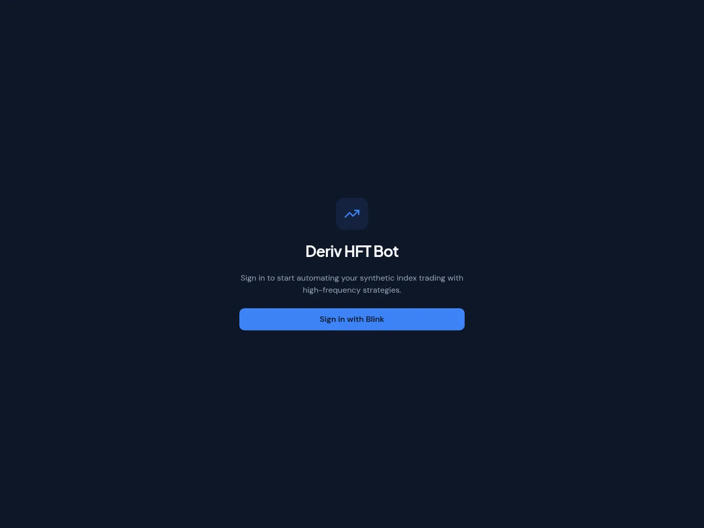 Deriv HFT Bot