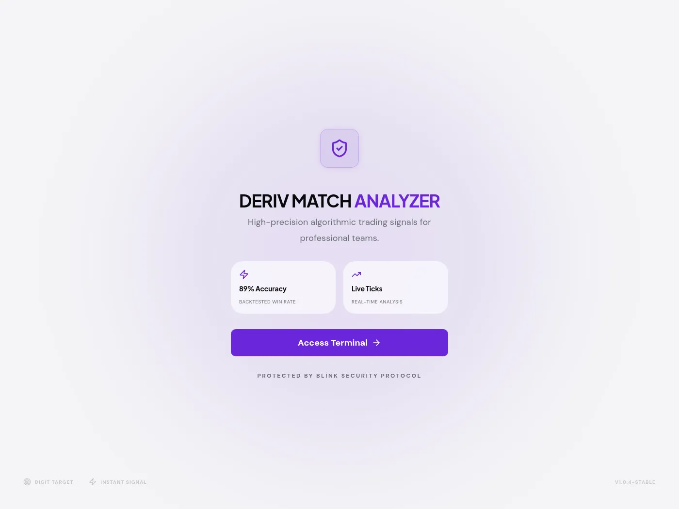 Deriv Match Analyzer